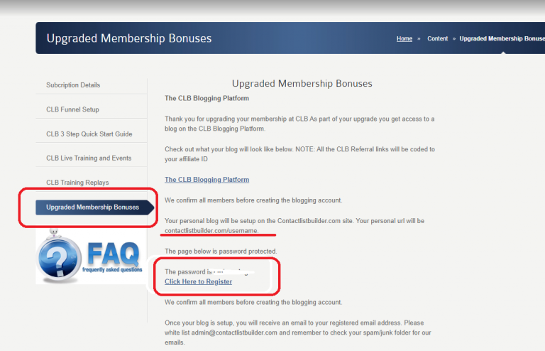 Blogging Platform at CLB Mastery | Contact List Builder